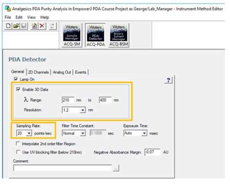 How To Work With 3d Pda Data In Empower Software Part 1 Tip134 Waters