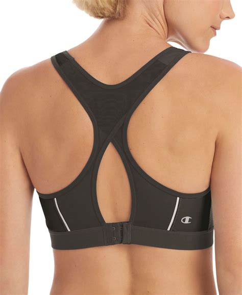 Champion Wo Ultra Light Max Sports Bra B1346 Black Cheapundies