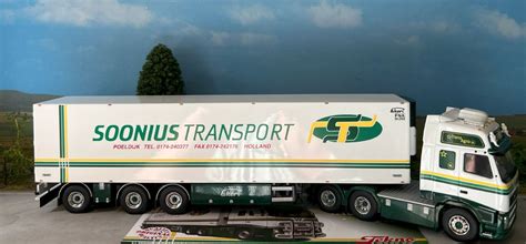 Tekno Volvo FH02 Globetrotter XL 6x2 Sleepas Met 3 Assige Ekeri Oplegg