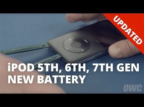 How To Replace The Battery In An Ipod Or Ipod Classic Th Th And Th Gen Ipod Classic