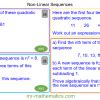 Revising Non Linear Sequences Mr Mathematics