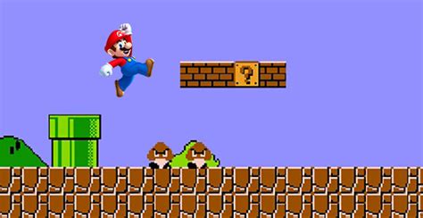 Mario Hits Bricks With His Fist Not His Head Retrovolve