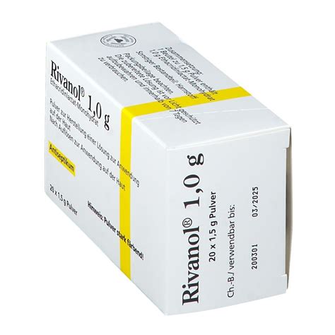 Rivanol® 1,0 g 20 St - Shop Apotheke