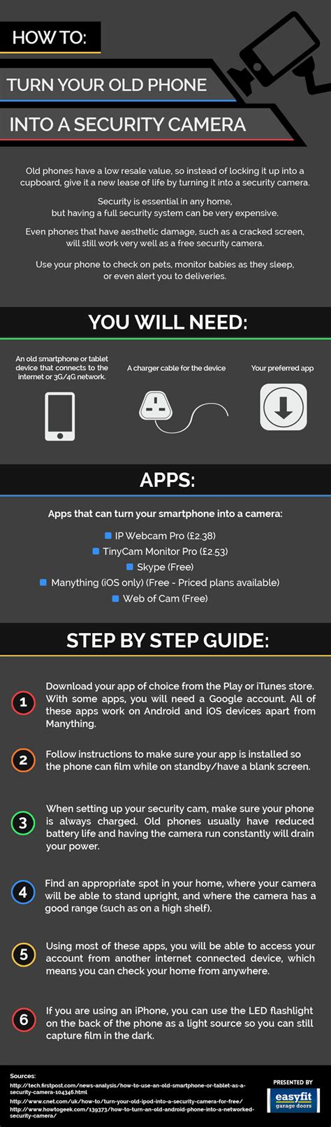 How To Turn Your Phone Into A Security Camera