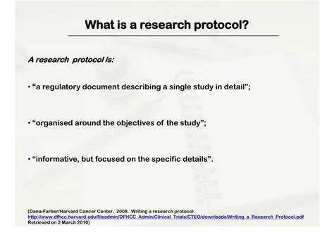 How To Write A Research Protocol Pdf