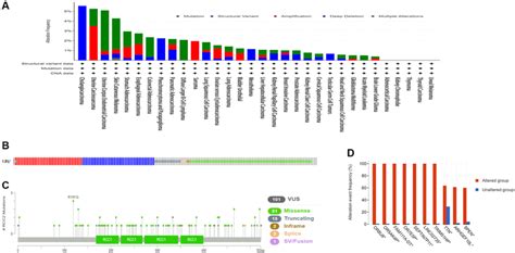 The Genetic Alterations Characteristic Of Rcc2 In Pan Cancers A