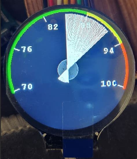 Creating A Moving Needle For A 128 Tft Gauge Programming Arduino