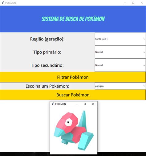 GitHub RafaelHMuller Automacao Sistema Pokemon Projeto Python De