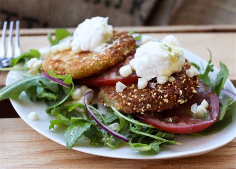 Loves Food Loves To Eat Fried Green Tomato Salad