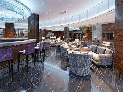 Fancy Modern Restaurant Interior