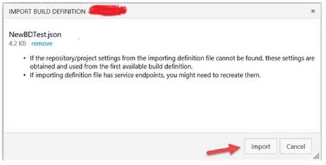 How To Export And Import Build Definition In Tfs