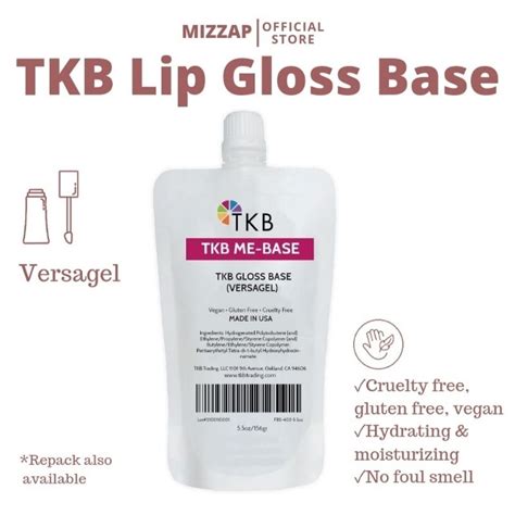 Tkb Gloss Base Versagel • Vegan Lipgloss Base • Diy Lipgloss • Lip