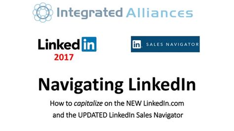 Navigating Linkedin Ppt