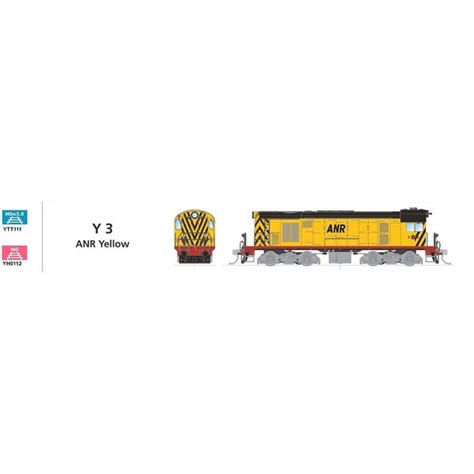 Sds Models Yh0112s Ho Tgr Y Class Y3 Tgr Yellow Dcc Sound Metro Hobbies