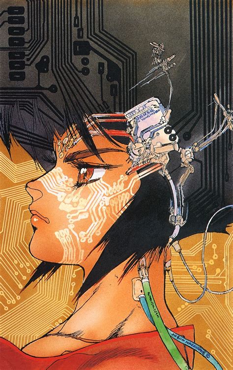Masamune Shirow Cyberpunk Art Dibujar Comic Imagenes De Video Juegos