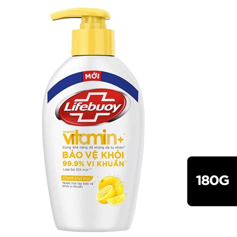 N C R A Tay Lifebuoy Vitamin Chanh Kh M I Chai G T H Ng Coop Online