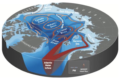 7 The Main Upper Ocean Current Patterns In The Arctic Ocean From Download Scientific Diagram
