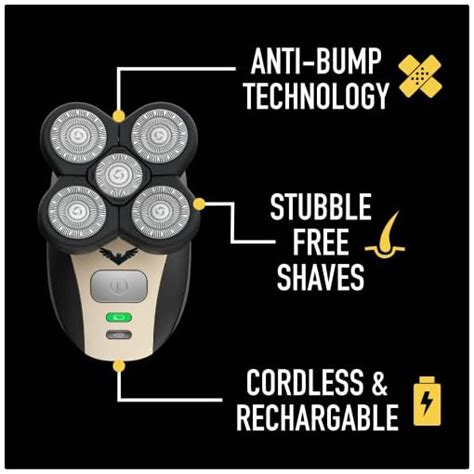 The Flexseries Electric Head Hair Shaver Freebird Ultimate Mens