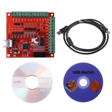 Promo CNC USB MACH3 100khz Papan Breakout 4 Axis Driver Motion Diskon 23 Di Seller Tikno Store