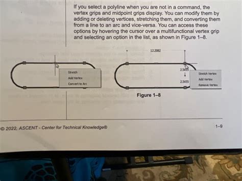 Autocad Professional Review Editing Polylines Flashcards Quizlet