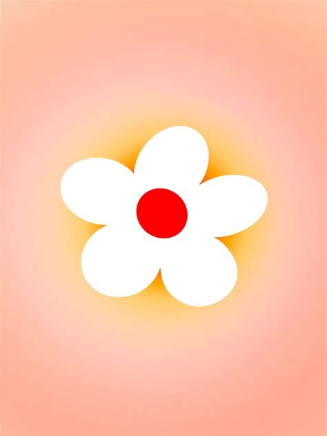 Sunset Daisy Art Print By Les Muses Daisy Art Pastel Poster Flower Market