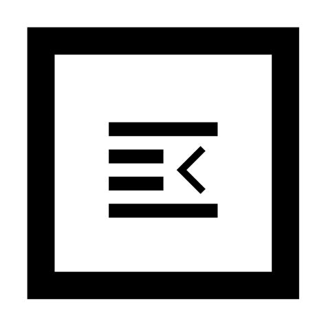 Text Right Indent Square Vector Svg Icon Svg Repo
