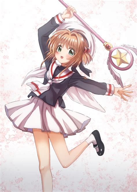 Safebooru 1girl Absurdres Artina Blush Brown Hair Cardcaptor Sakura