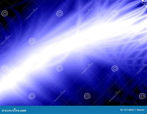 Blue Light Fractal Design Stock Illustration Illustration Of