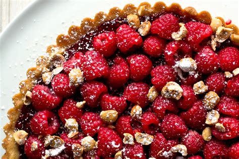 Raspberry Hazelnut Tart Recipe