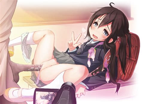 Ponsu Daon Can2 Third Party Edit 1boy 1girl Backpack Bag Black