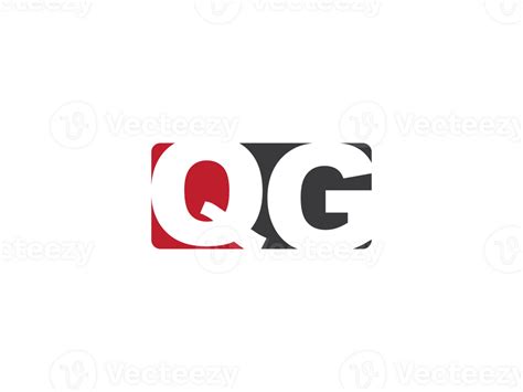 Monogram Png Qg Logo Letter Creative Square Shape Qg Business Logo Png