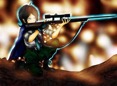 Mukuro Ikusaba The Ultimate Sniper Rdanganronpa