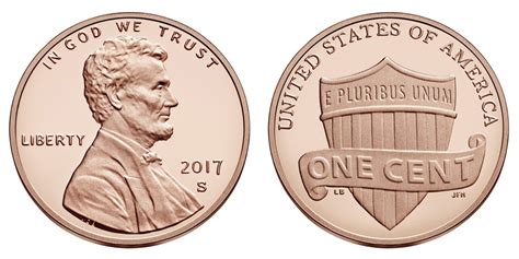 2017 S Lincoln Shield Penny Coin Value Prices Photos And Info
