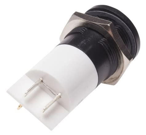 RS PRO RS PRO White Panel Mount Indicator 24V Ac Dc 22mm Mounting