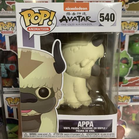 Funko Pop Nickelodeon Avatar The Last Airbender Appa 540 Aang Hobbies