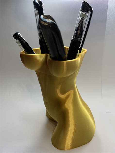 Sexy Nude Woman Pen Holder By C B Download Free Stl Model Printables Com
