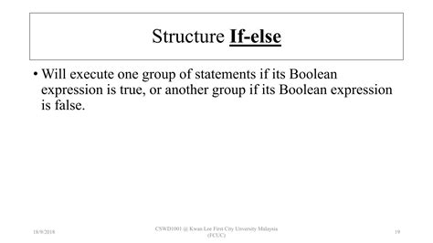 4 Decision Structures And Boolean Logic Ppt