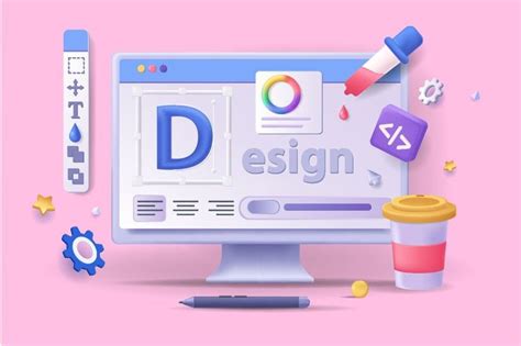 Ui Ux Design Concept 3d Illustration A Technology Illustration By Dessign Sells Ux Design Ui