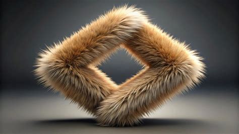 3d Furry Euler Constant Gamma Sign Premium Ai Generated Image