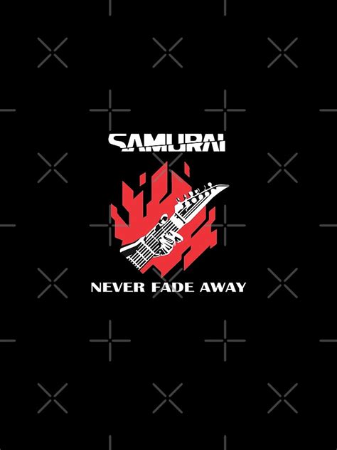 Cyberpunk T Shirts Samurai Never Fade Away Graphic T Shirt For Sale