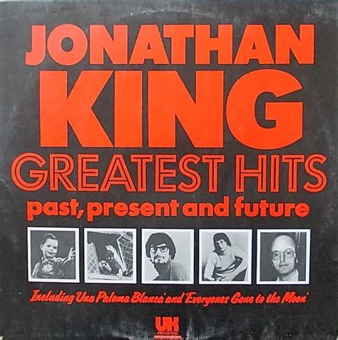 Jonathan King Greatest Hits Past Present And Future Lp Vinyl £