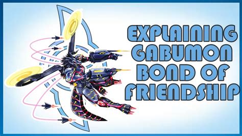 Explaining Digimon GABUMON BOND OF FRIENDSHIP Digimon Conversation
