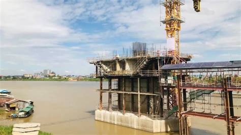 ស្ពានឫស្សីកែវ ឆ្លងកាត់ទន្លេសាប សម្រេចបានលទ្ធផល ៣៦ 柬埔寨头条