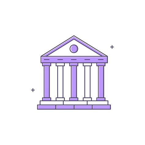 Museum Vector Illustration Icon Design Premium Ai Generated Vector
