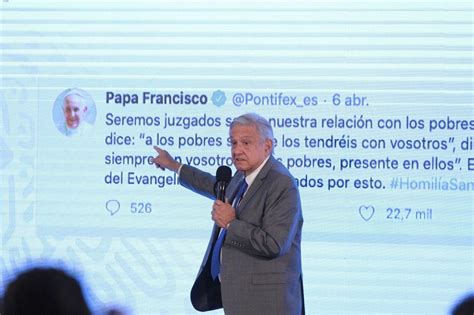 Con Mensaje Del Papa Amlo Argumenta Apoyo A Los Más Pobres Diario Basta