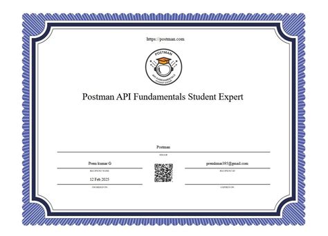 Prem Kumar On Linkedin Postman Api Certification Crud