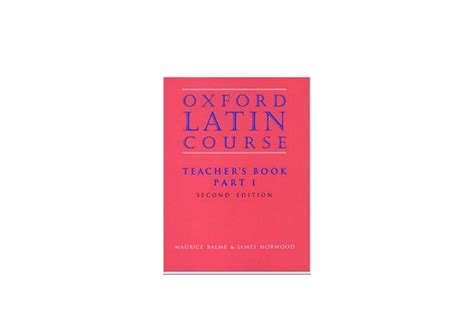 ~ Epubfree Library~ Oxford Latin Course Teachers Book Part 1 Fullpages