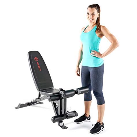 Marcy Adjustable 6 Position Utility Bench With Leg Developer And High