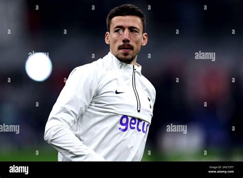 Clement Lenglet Of Tottenham Hotspur Fc During Warm Up Before The Uefa