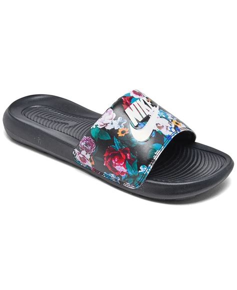 Nike Womens Victori One Print Slide Sandals From Finish Line And Reviews